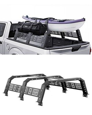 900lbs Adjustable Truck Bed Racks High Bed Rack for Ram/Silverado ...