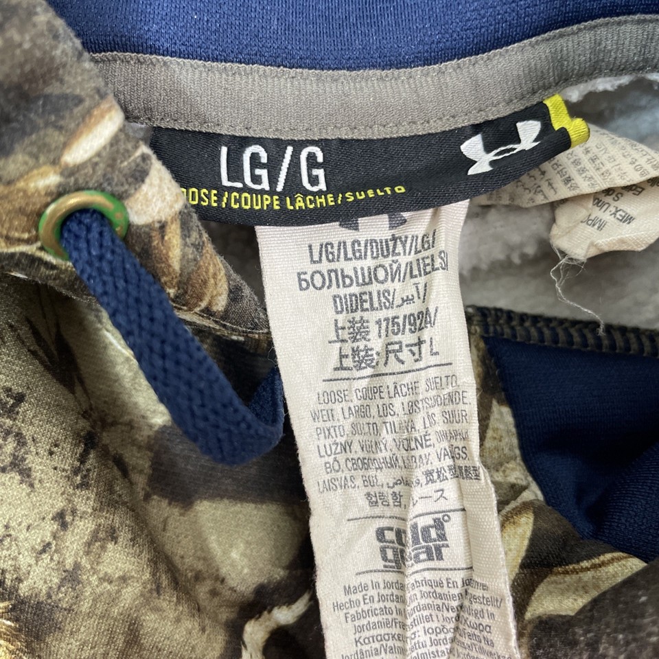 Under Armour Realtree Camo Men's Hunting Hoodie Sz Large | eBay