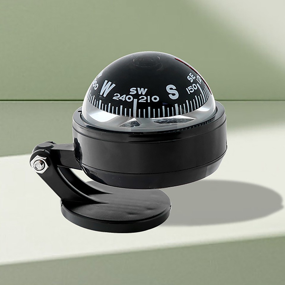 Adjustable Compass For Car Dashboard Self Adhesive Dashboard Compass ...