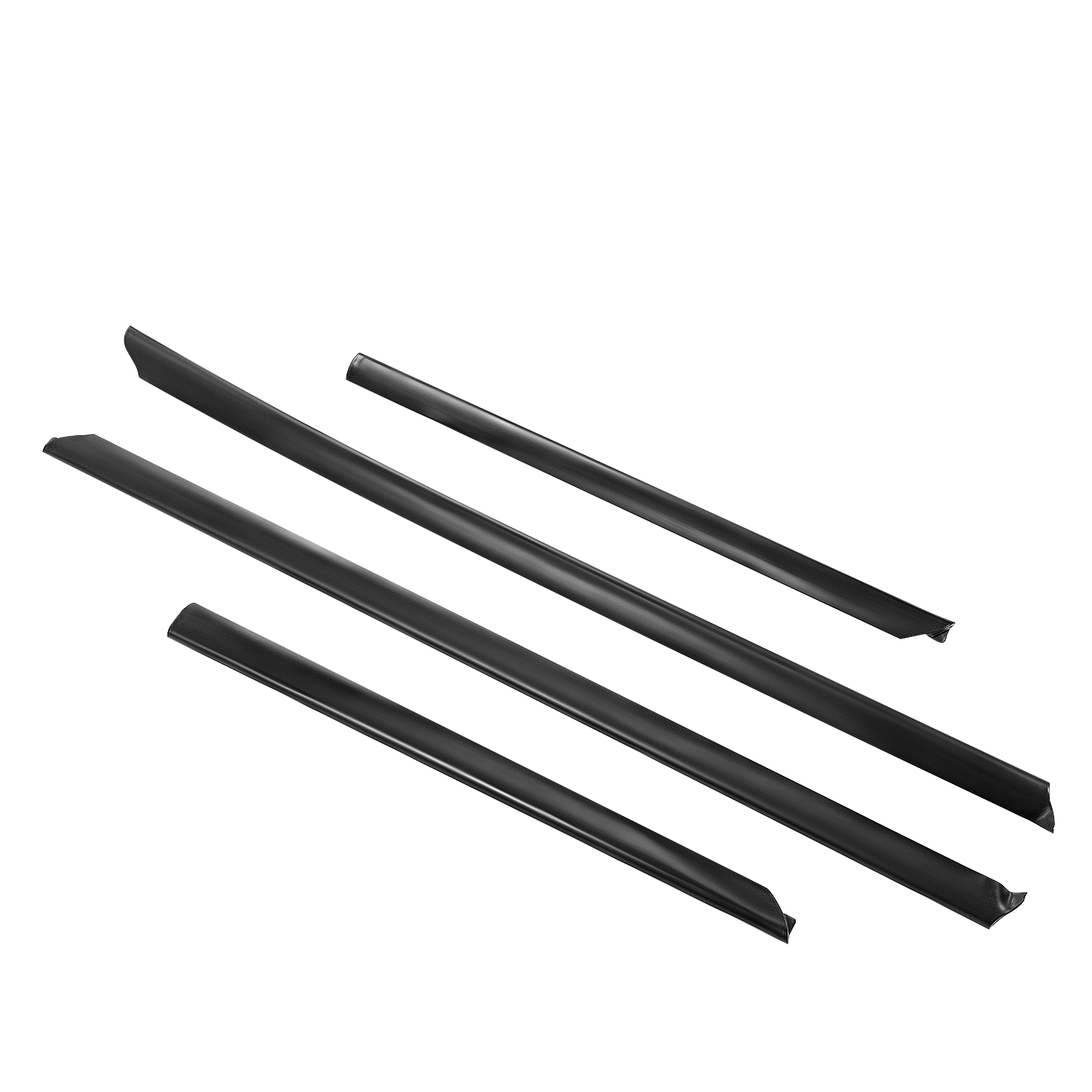 4x ZIERLEISTEN TÜRLEISTEN für AUDI A4 B5 Limousine Avant mit Clips Satz ...