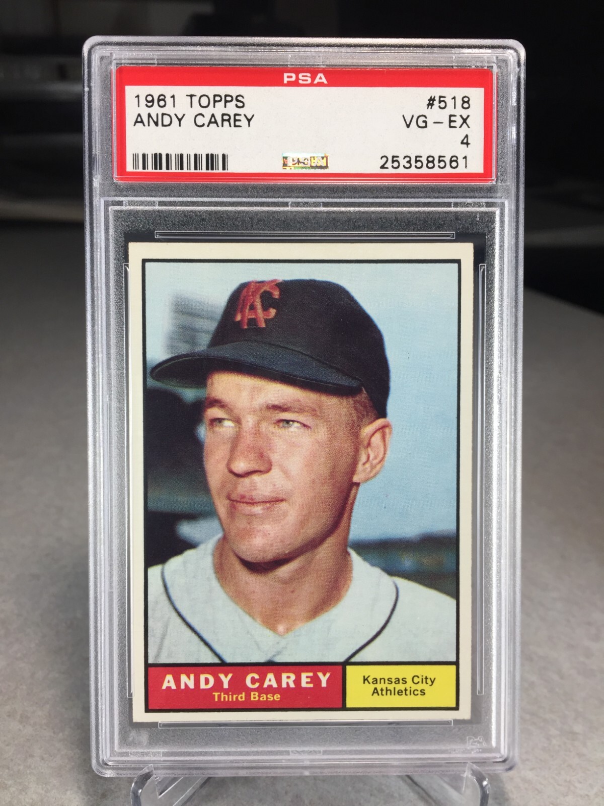 1961 Topps - #518 Andy Carey for sale online | eBay