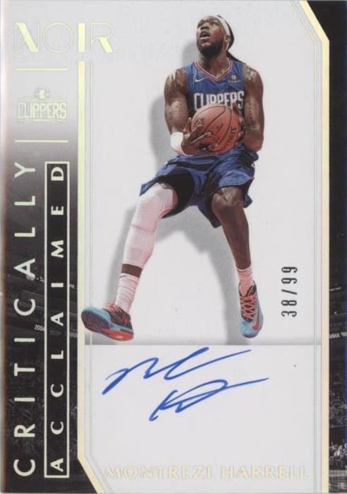 2019-20 Panini Noir - Critically Acclaimed Signatures Montrezl Harrell ...