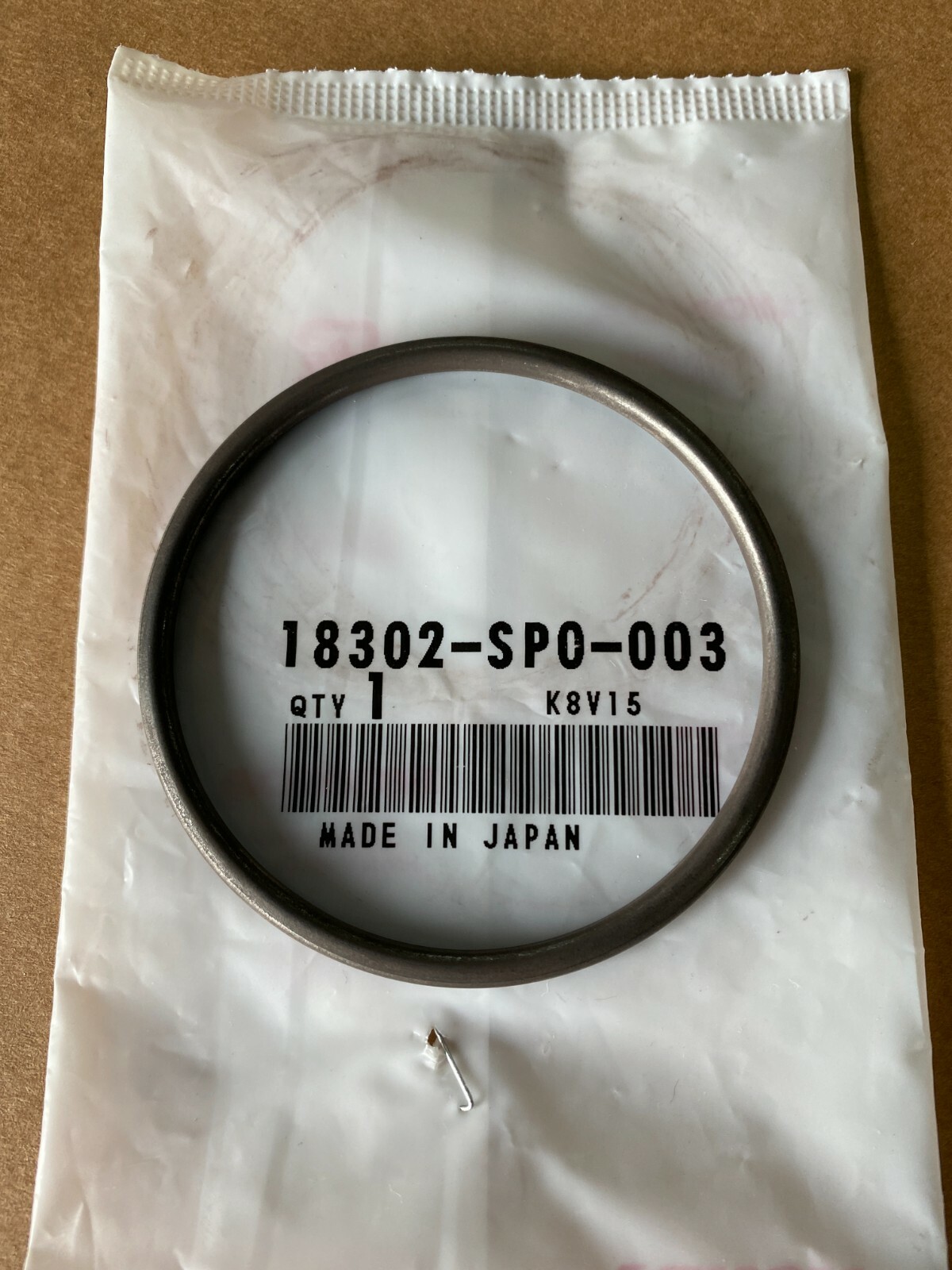 Genuine Honda Exhaust Pipe Gasket OEM 18302SP0003 for sale online | eBay
