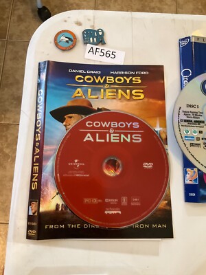 Cowboys & Aliens (DVD, 2011) No Case No Tracking #AF565 | eBay