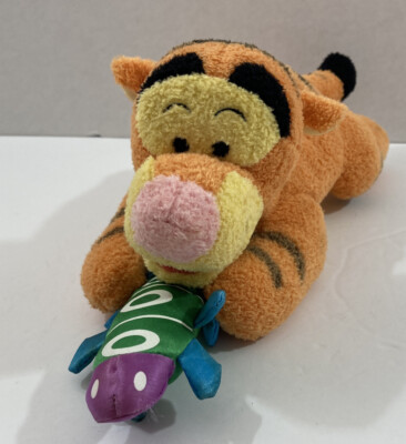 Tigger the Tiger w/Bug squeaking plush baby toy 9" | eBay