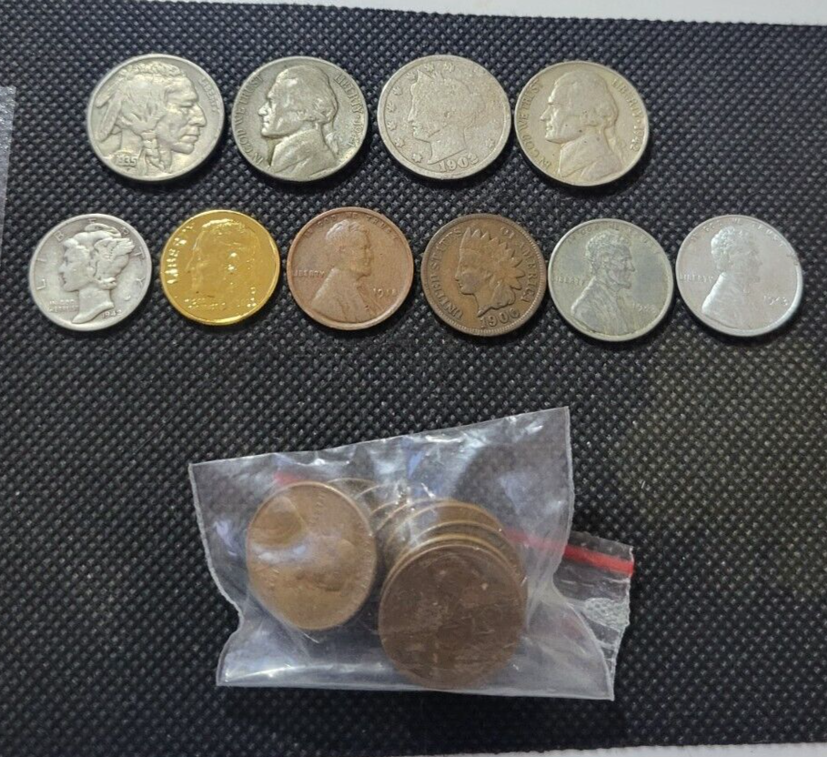 Estate Sale Silver Coin Lot – Old US Coins Collection | Vintage Coin ...