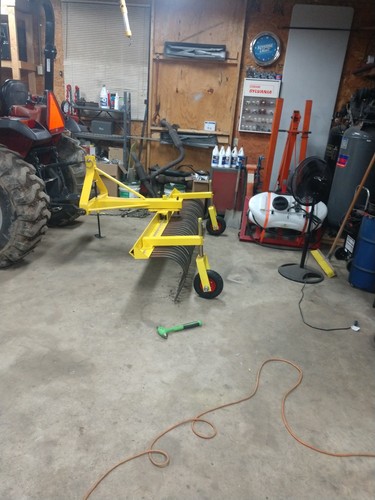 TITAN Attachments Landscape Rake Wheels 10" Diameter Pair Adjustable ...