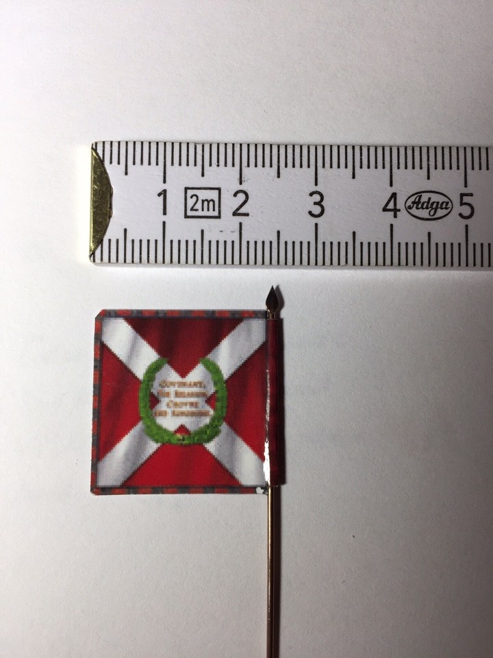587)1x 25mm 28mm ECW Flag Scottish Scots Covenanter Cavalry Lancer ...