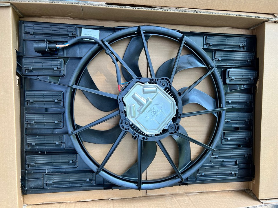 8W0121207B 8W0959455C 8W0959455T OEM COOLING FAN ASSEMBLY 600W | eBay