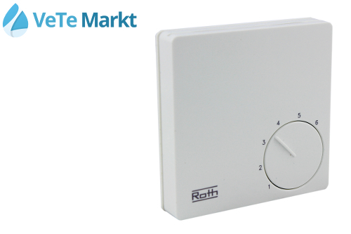Roth Basicline H 24V room thermostat room controller, RSF 20.T/2 RT-E ...