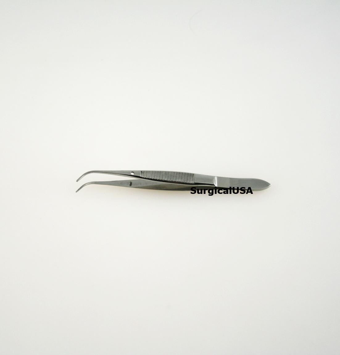 6pcs Iris Dressing Forceps 4" Curved Serrated Tips Surgical Instruments ...