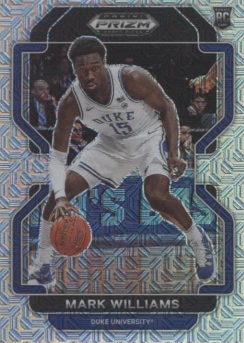 2022-23 Panini Prizm Draft Picks - Mark Williams #62 Mojo Prizm /25 (RC ...
