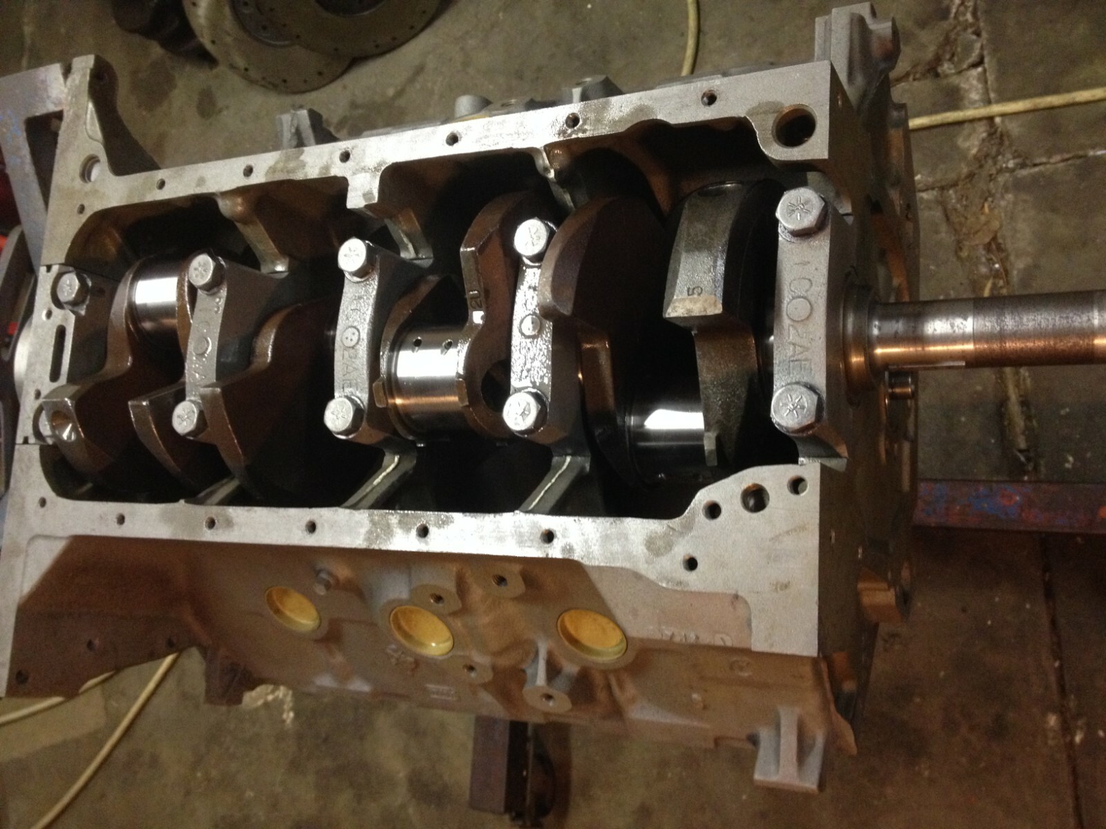 Ford 390 GT FE Engine Block parts Parts Mustang Galaxie 428 427 406 445 ...