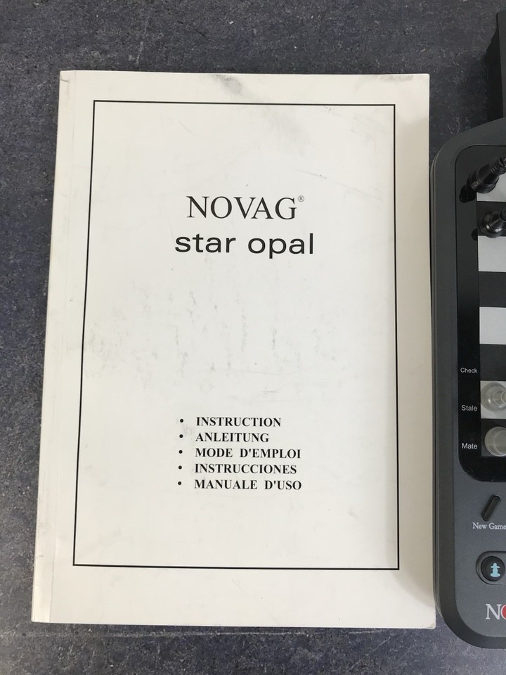 Novag Star Opal 1027 Electronic Chess Computer 2005 | eBay