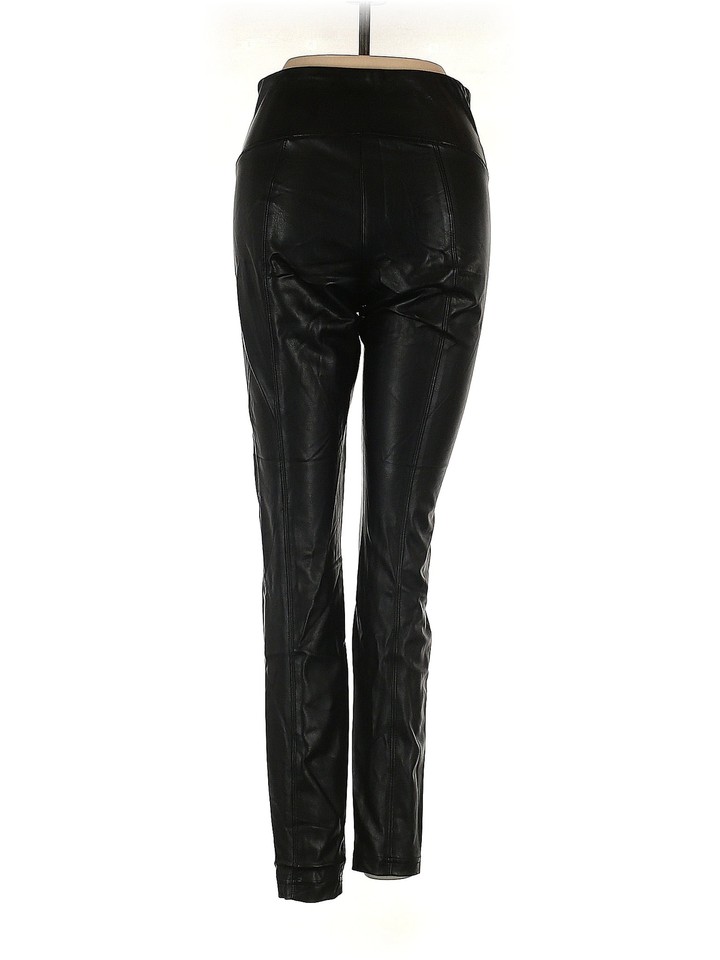 CATHERINE Catherine Malandrino Women Black Faux Leather Pants XS | eBay