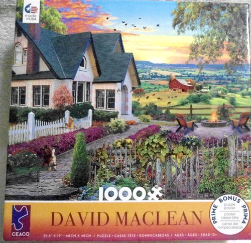 David Maclean Art - A Ceaco 1000 Pc Jigsaw Puzzle + Poster - Pcs ...