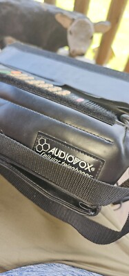 Vintage AUDIOVOX Car Cell Phone Black Complete w/ Bag Turns On Tested ...