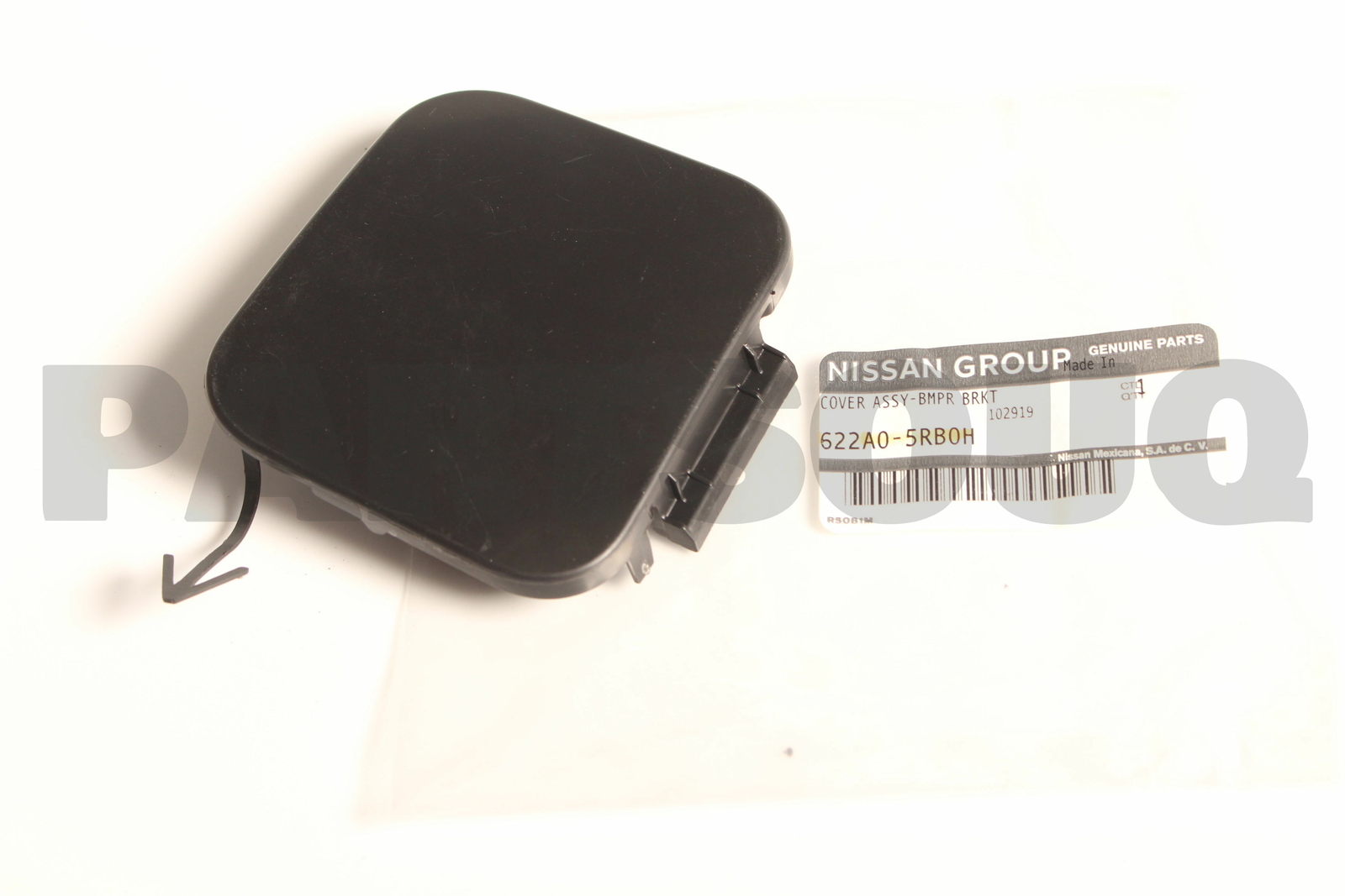 622A05RB0H Genuine Nissan COVER BUMPER BRACKET 622A0-5RB0H | eBay