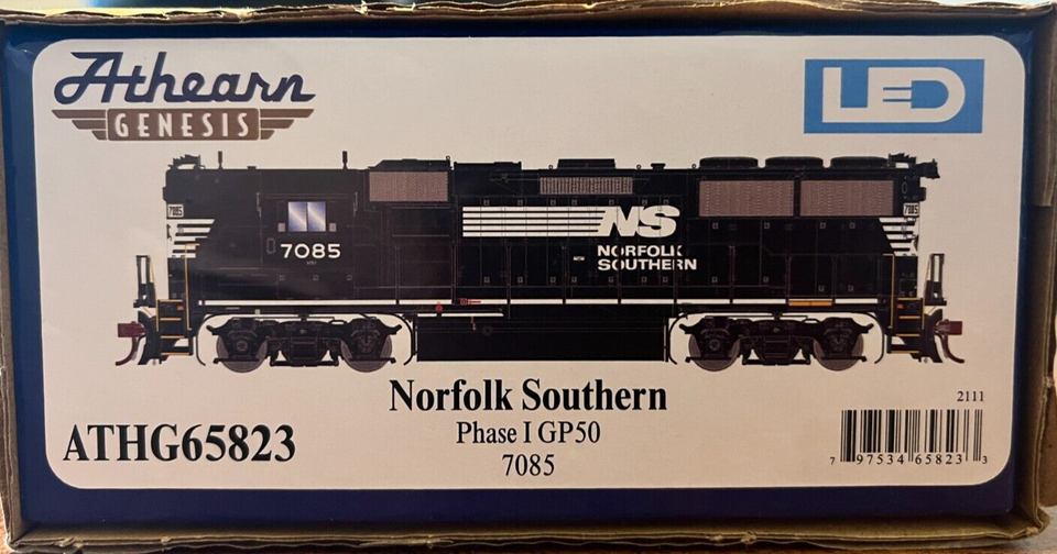 HO Athearn Genesis Norfolk Southern NS GP50 DCC Ready | eBay