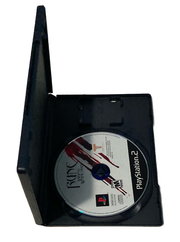 Rune: Viking Warlord (Sony PlayStation 2, 2001) NO MANUAL 710425270789 ...