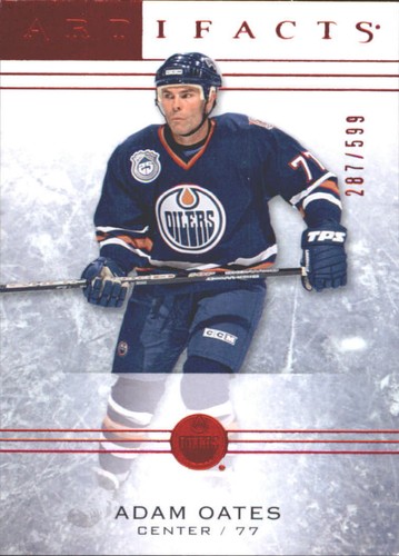 2014-15 (OILERS) Artifacts Ruby #54 Adam Oates | eBay