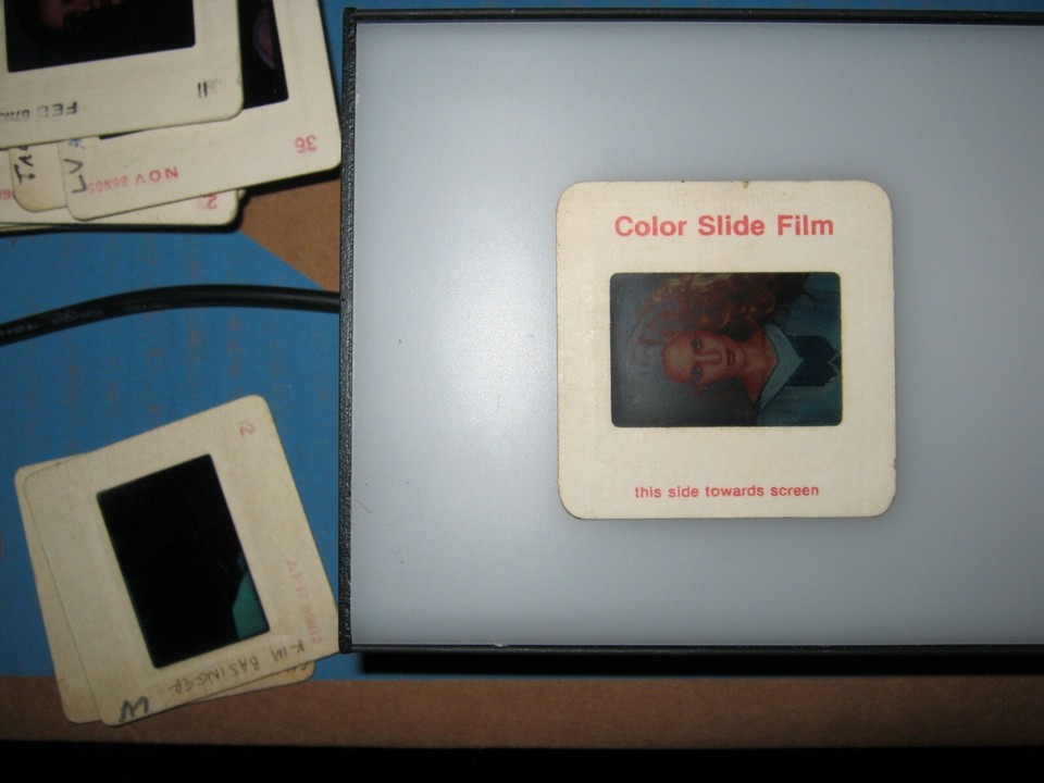 Original 1980s Magazine Archive 35mm Publicity Slide JERRY HALL | eBay