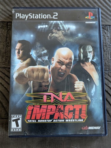 TNA Impact Wrestling Sony PlayStation 2 PS2 Complete CIB w/ manual ...