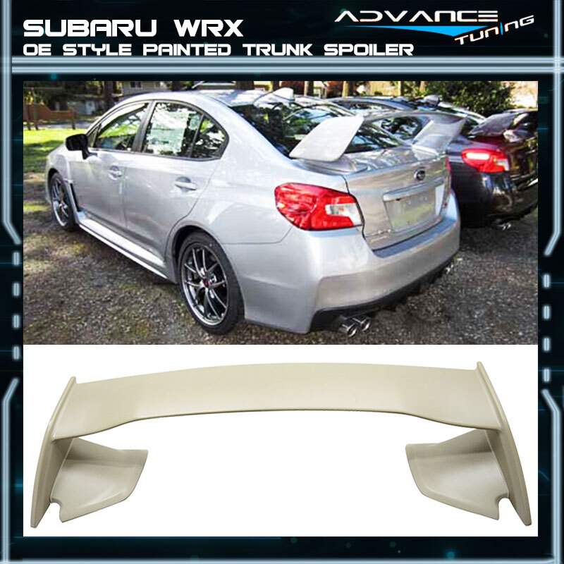 Fits 15-21 Subaru WRX STI OE Painted Rear Trunk Spoiler Lip Wing All ...