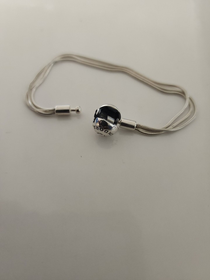 AUTHENTIC PANDORA MOMENTS MULTI SNAKE CHAIN BRACELET #599338C00-20 US ...