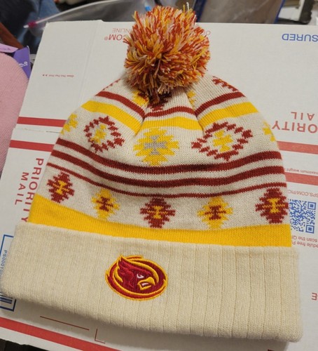 Iowa State University Cyclones Winter Hat With Pom Knit NCAA ...