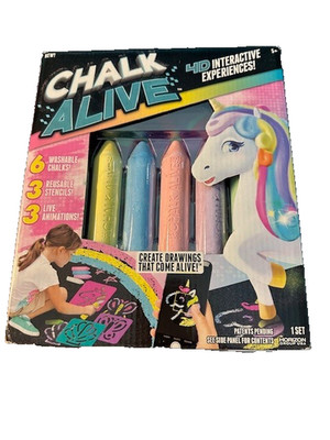 New in Box! Chalk Alive 4D Interactive Experiences for Kids 5+ -Free ...