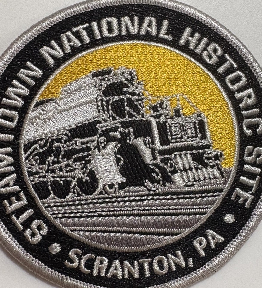 Steamtown National Historic Site Scranton Pennsylvania 3.5” Round Patch ...