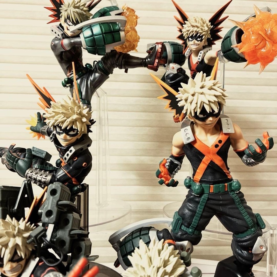 My Hero Academia Bakugou Figure Set No Box Used 3" Collectible | eBay UK