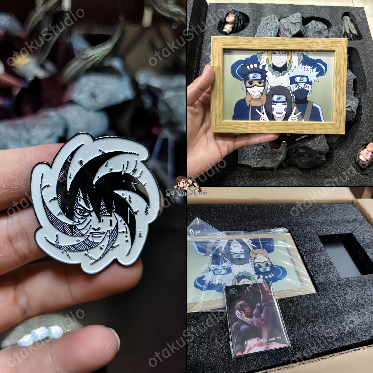 Obito Holding Rin Figure