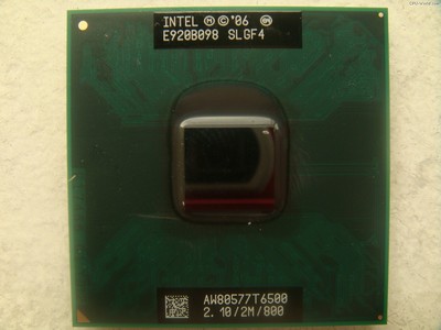 Intel Dual Core Duo Mobile T6500 Processor Sony Vaio VGN-NW11S - PCG ...