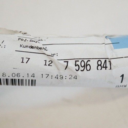 NEW BMW 3 F30 COOLANT HOSE 17127596841 7596841 ORIGINAL 17-12-7-596-841 ...