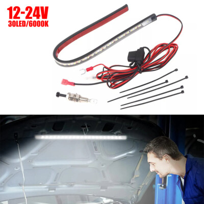 Car Hood Work Inspection Light Under Hood LED Light Kit with Automatic ...