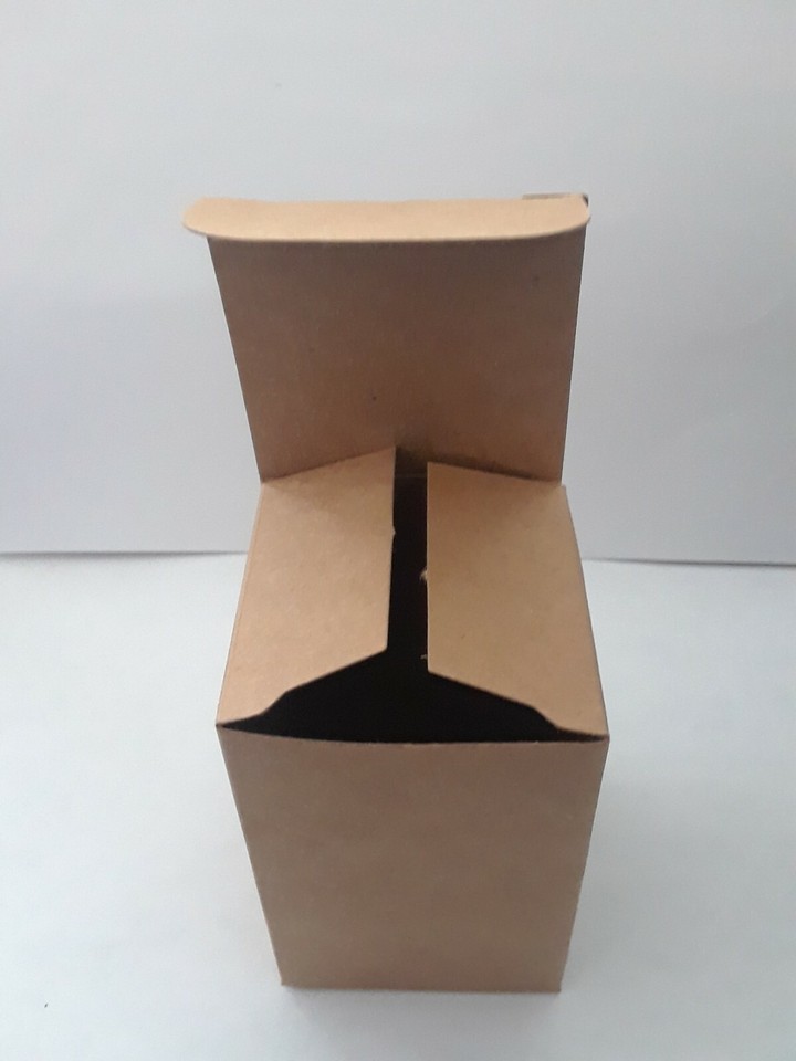 25 Pack Product Boxes for 2 oz jars 2 x 2 x 3 Inches, Paper Boxes with ...