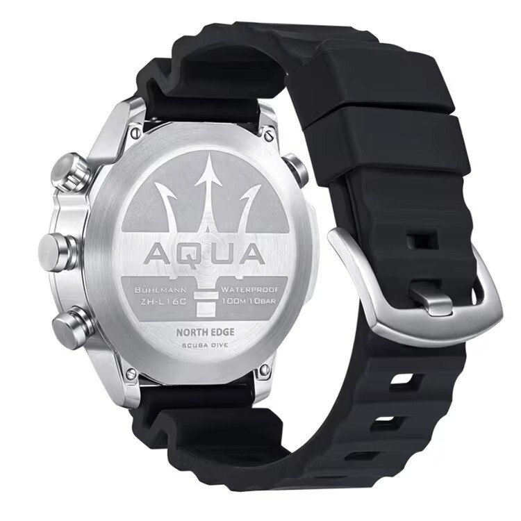 Digital Diving & Out Door NORTH EDGE Wrist Watch Computer Scuba Diving ...