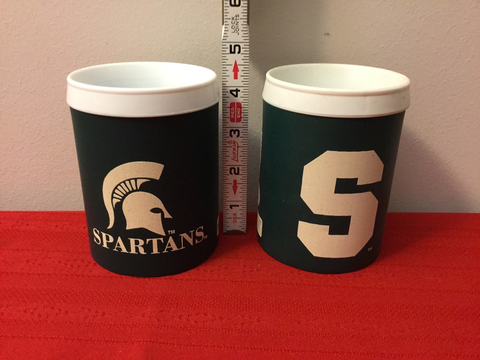 Lot Of 2 Michigan State Spartans Cups With Koozies | eBay