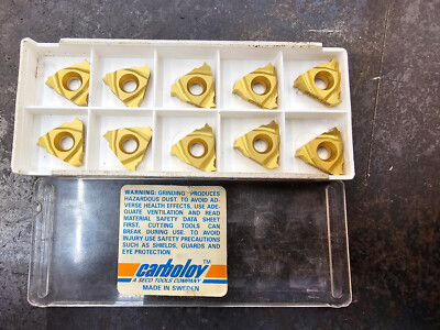 Qty 10 Seco 16NR 12UN 16NR12UN 25672 CP30 Carbide Laydown Threading ...