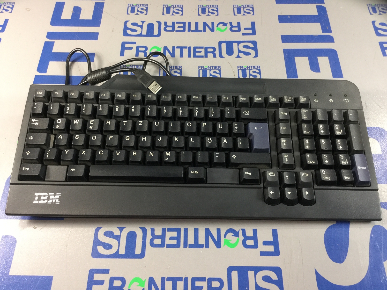 IBM 701X-8703 Stealth Black Quiet Touch Keyboard - German/Austrian | eBay