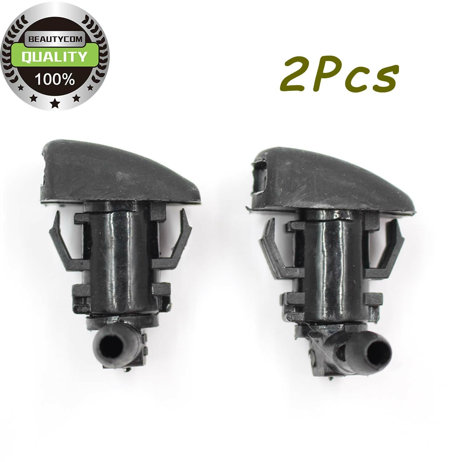 2PC Front Windshield Washer Nozzle for 2005-2010 Jeep Grand Cherokee ...