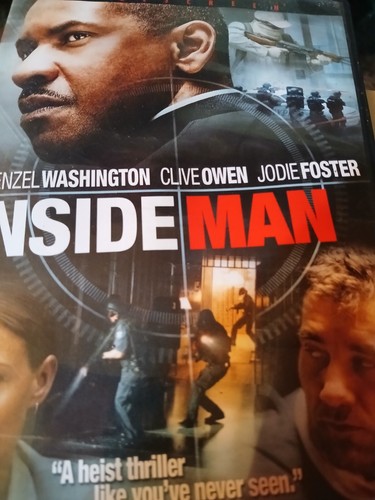 INSIDE MAN - DENZEL WASHINGTON, CLIVE OWEN & Jodie Foster | eBay