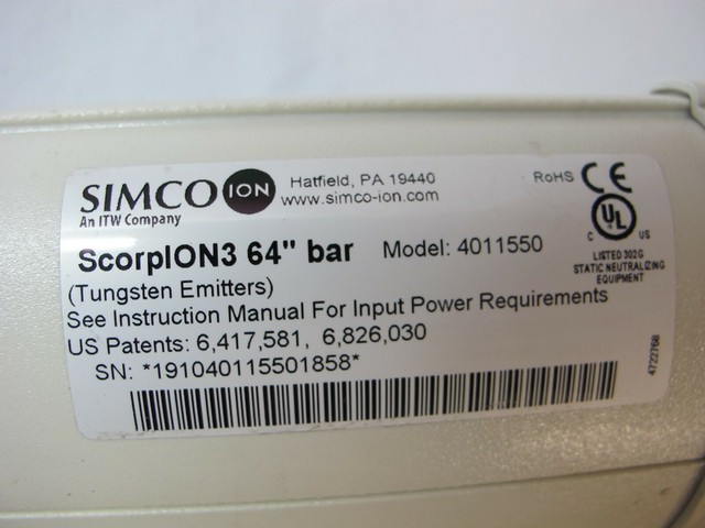 SIMCO SCORPION3 Mmi– Handheld Terminal for Bar Ionizer (4011574) for ...
