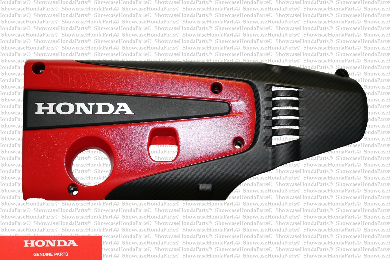 Genuine Honda OEM Red Top Engine Cover Plate Fits: Civic Type-R 12500 ...