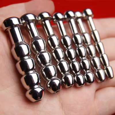 Hollow Stainless Steel Urethral Sounding Plug Dilator Stretching Rod ...
