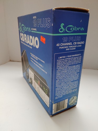 Cobra Model 19 Plus 40 Channel CB Radio Transceiver for sale online | eBay