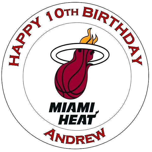 Miami Heat Cake