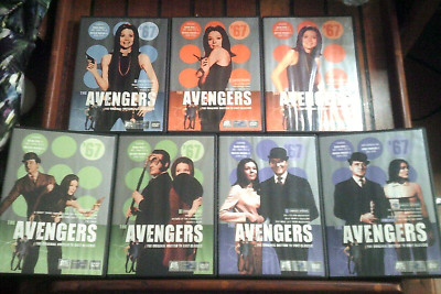 The Avengers ‘67 Set 7-Volumes Original British TV Cult Classic 7-DVD Lot | eBay